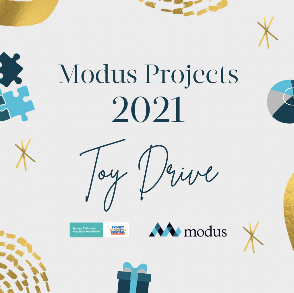 Modus Projects 2021 Toy Drive | Sydney Children’s Hospital Foundation ...